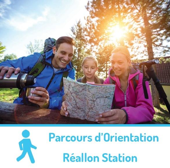 Parcours d'orientation - Station de Réallon